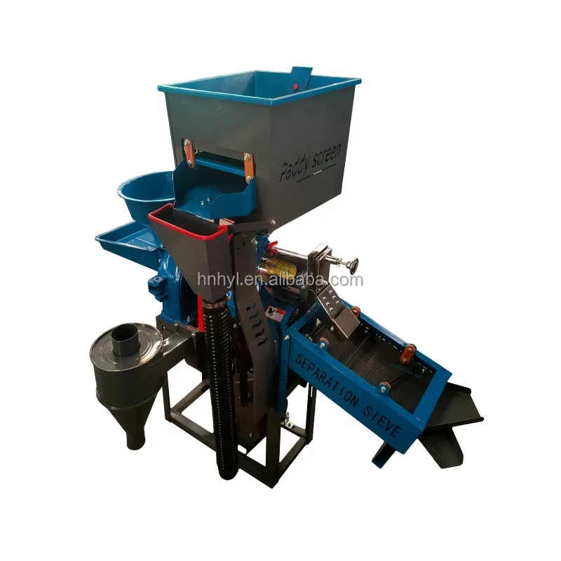 New Design Combined Rice Milling Machine with Rice Bran Collection ...