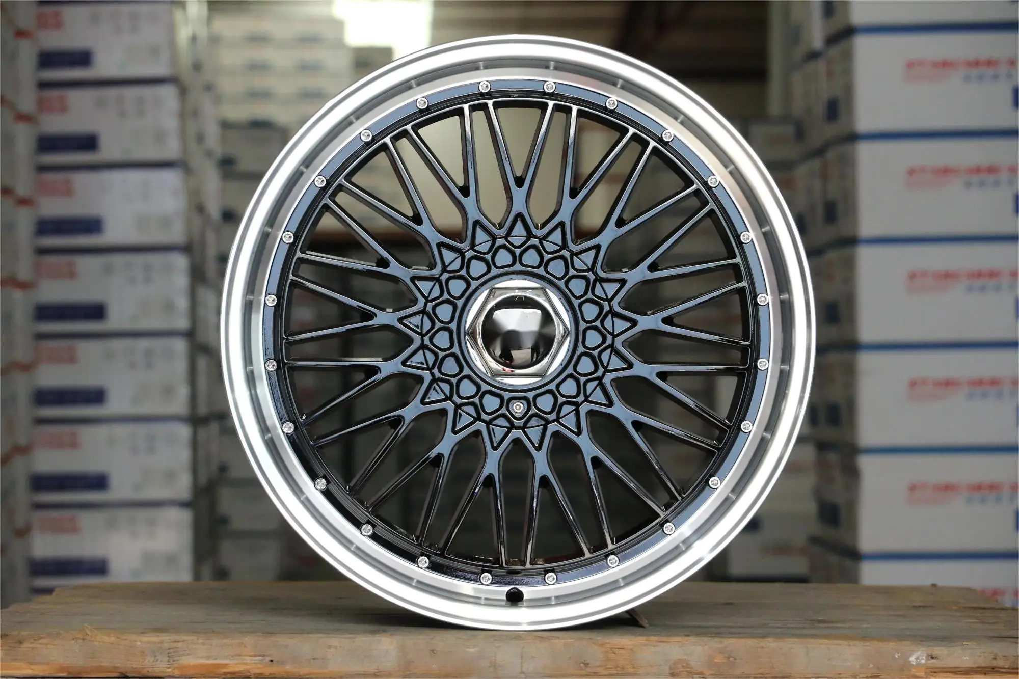 Deep Dish 15 16 17 18 19 Inch 4/8*100 4/8*108 4/8*114.3 Alloy Wheel ...