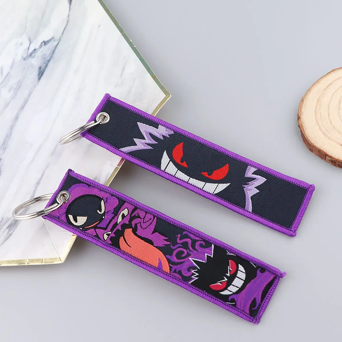 Wholesale High Quality Anime Embroidered Key Chains