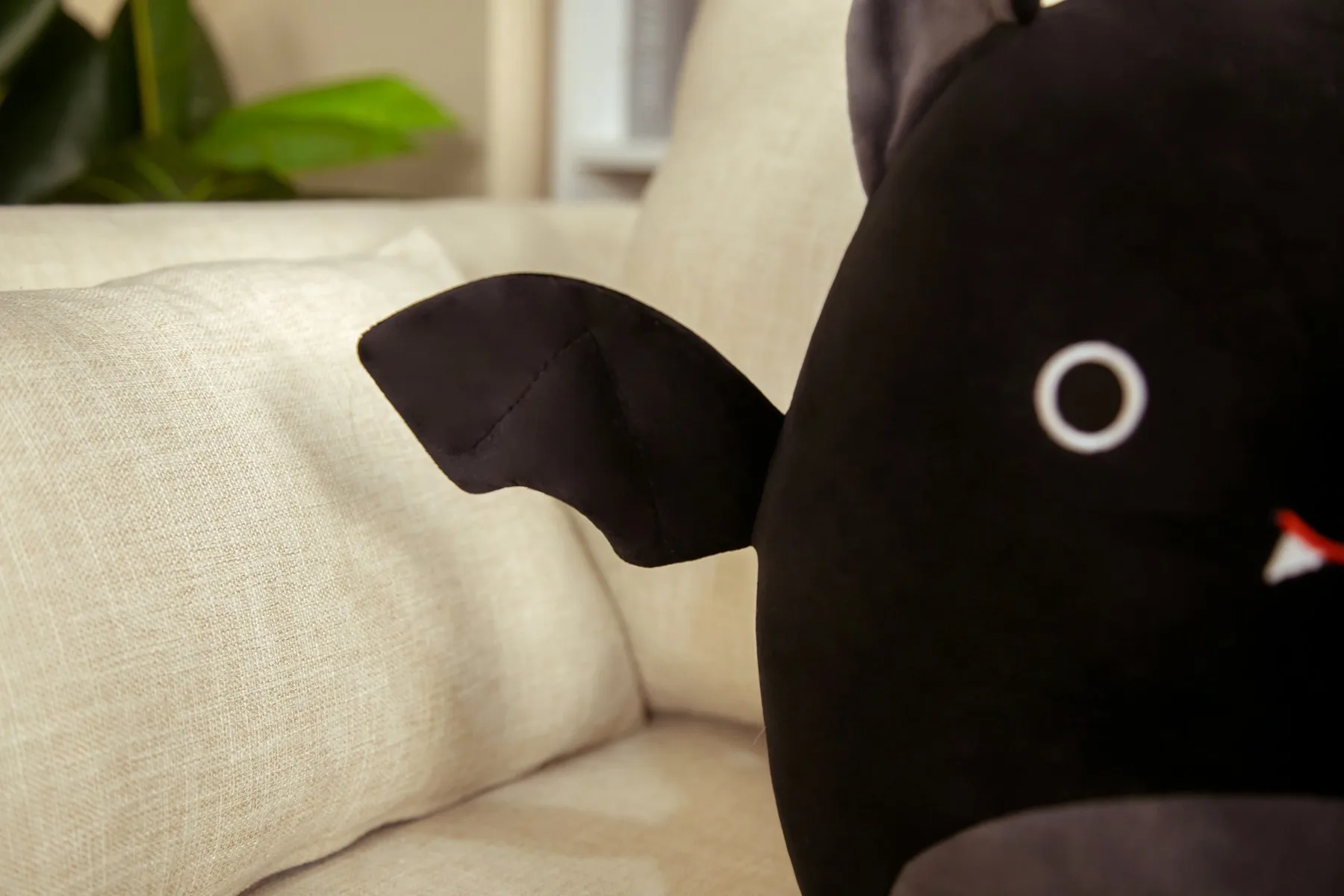 Dark Series Plush Bat Toy Pentacle Moon Bat Pumpkin Doll Stuffed Gothic ...