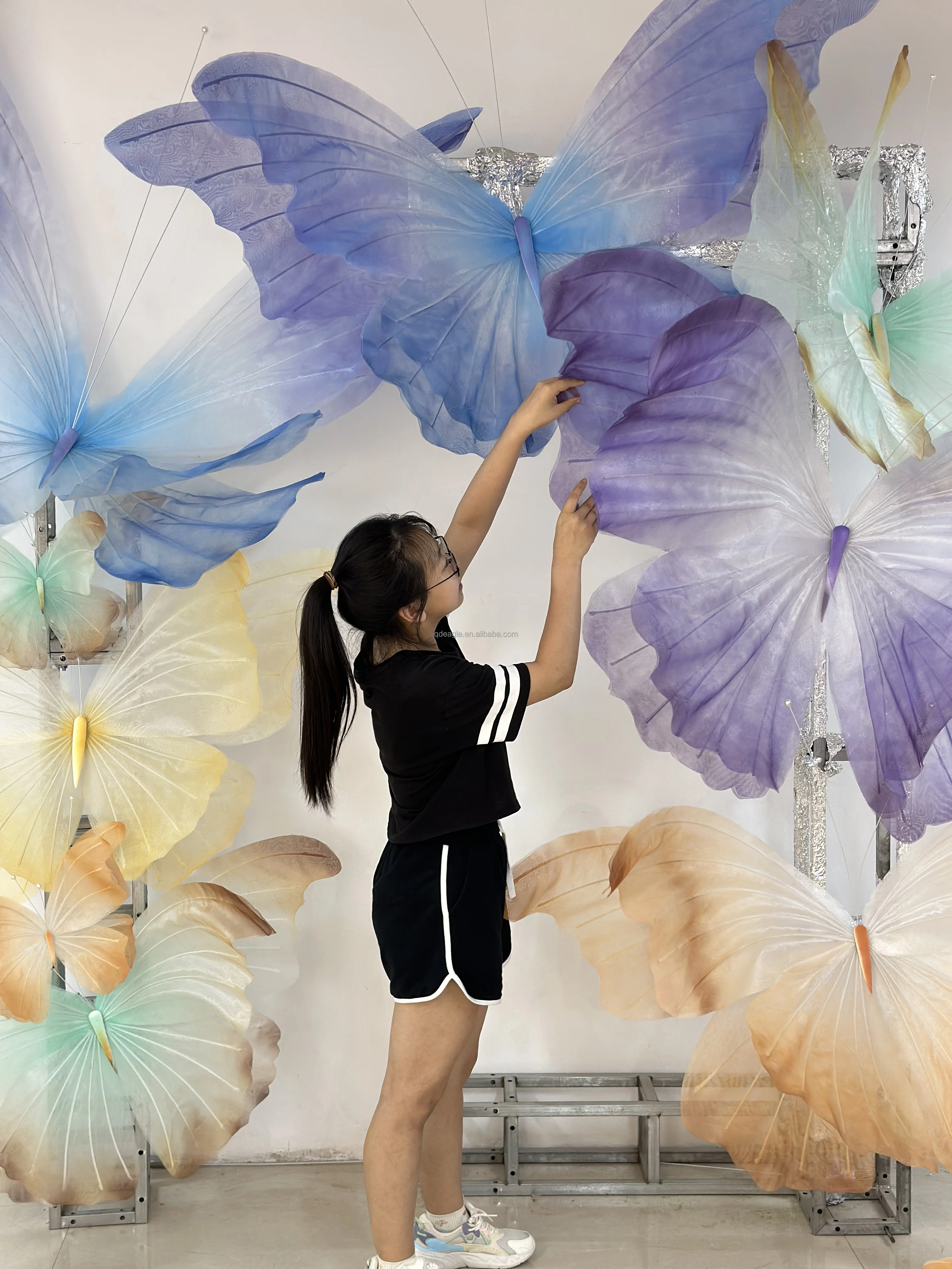 Customized Large Butterfly Decorations for Wedding/Event Display ODM