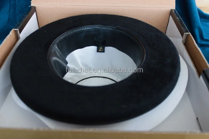 Israel Wide Brim Jewish Hasidic 100% Rabbit Fur Hat