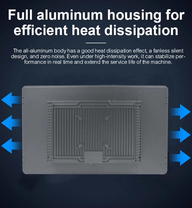 Industrial 21.5 Inch Rs232 Embedded/wall Mount All-in-one Computer Ip65 ...