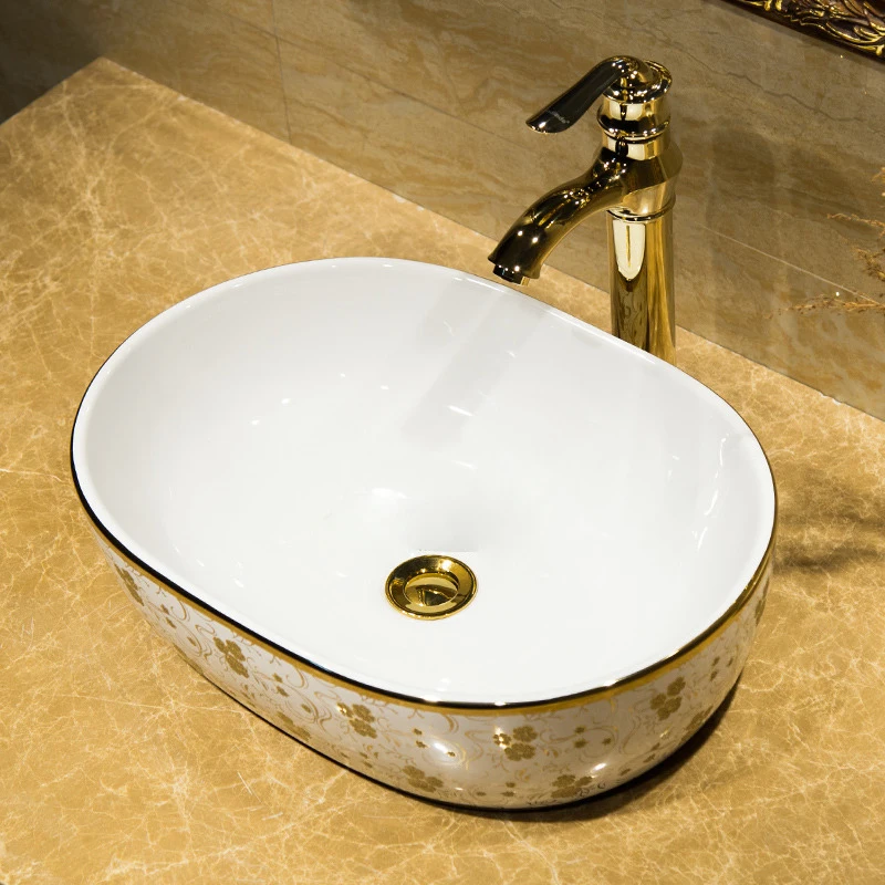 Handy Washroom Face Basin Sinks Deco Lavabo Portable Vanity Top Laundry ...