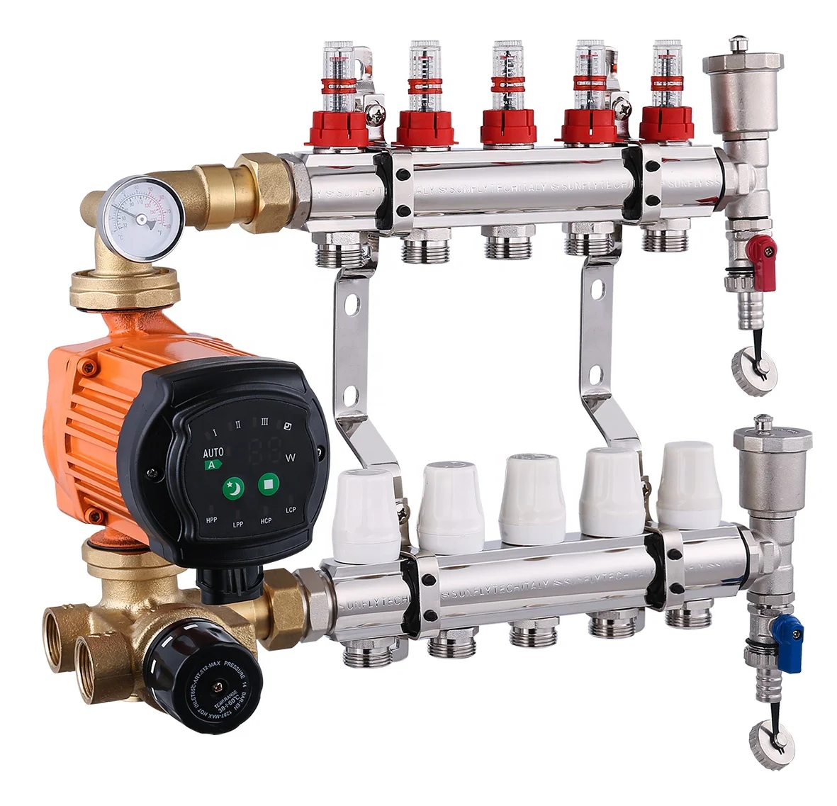 Hot selling Underfloor Heating Manifolds manifold for underfloor ...