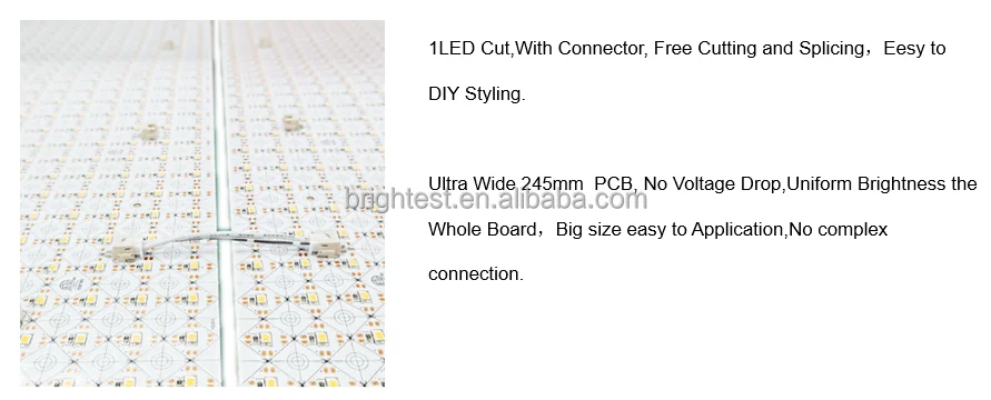 DC24V Flexible LED Sheet Lights - Tunable, Efficient