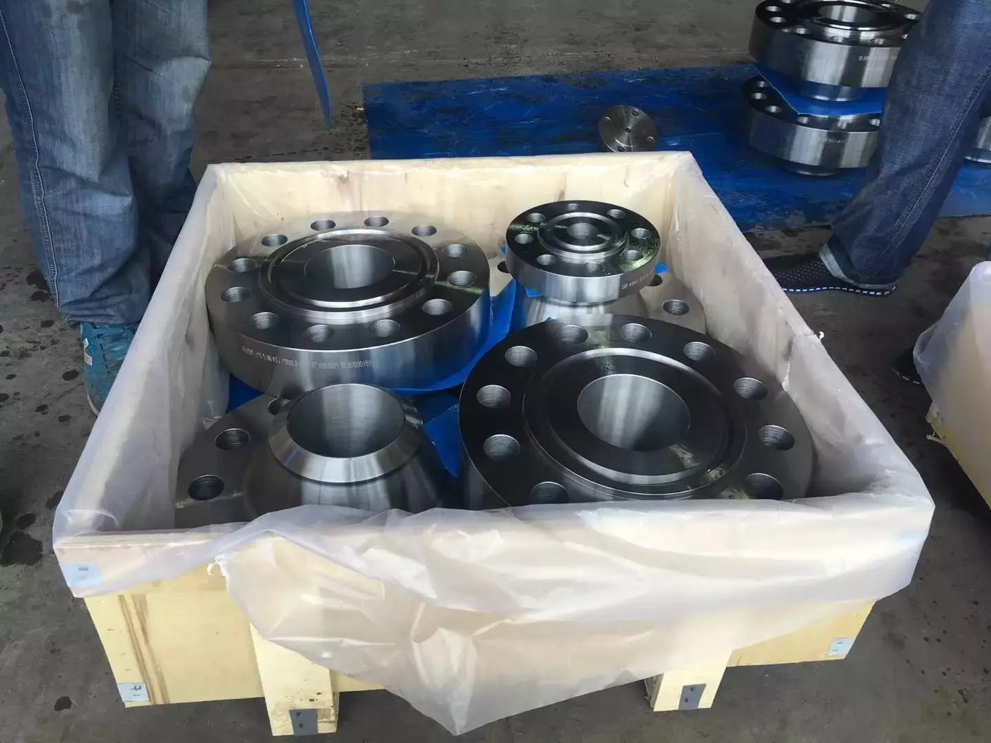 Asme B16.5 Forged Steel Flange Astm A182 Duplex F51 S31803 900# Rf ...