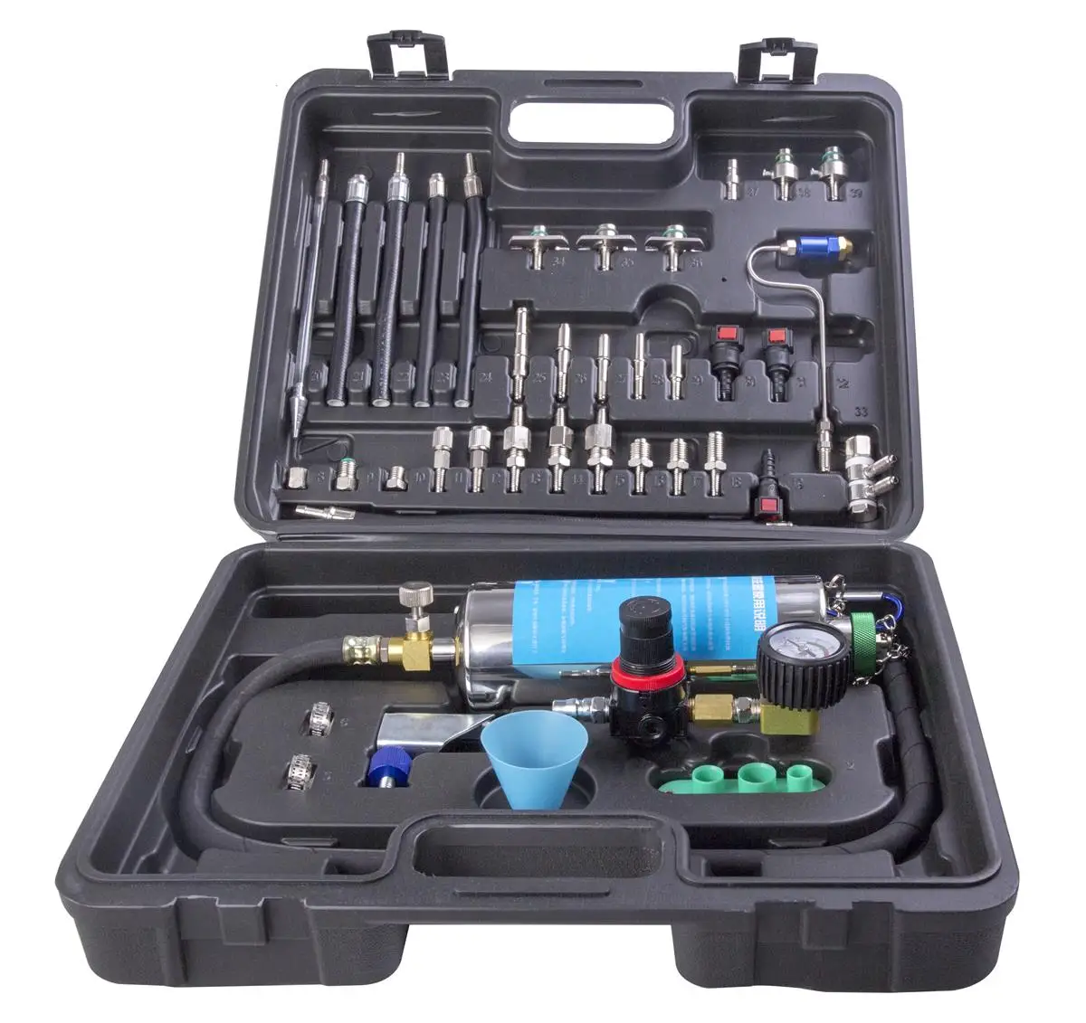 Car Electric Nozzle Fuel System Carbon Deposit Free Cleaning Tool ...