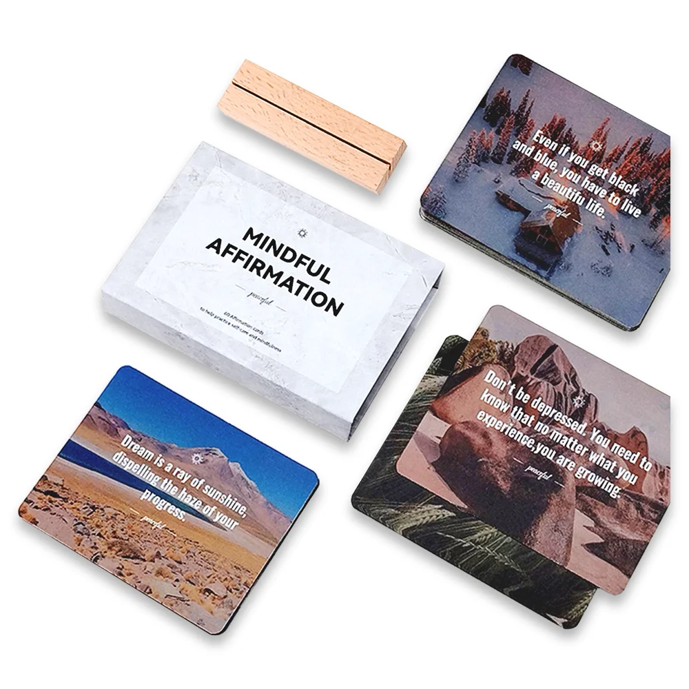 Printing Affirmation Cards - Customizable Deck of Positivity
