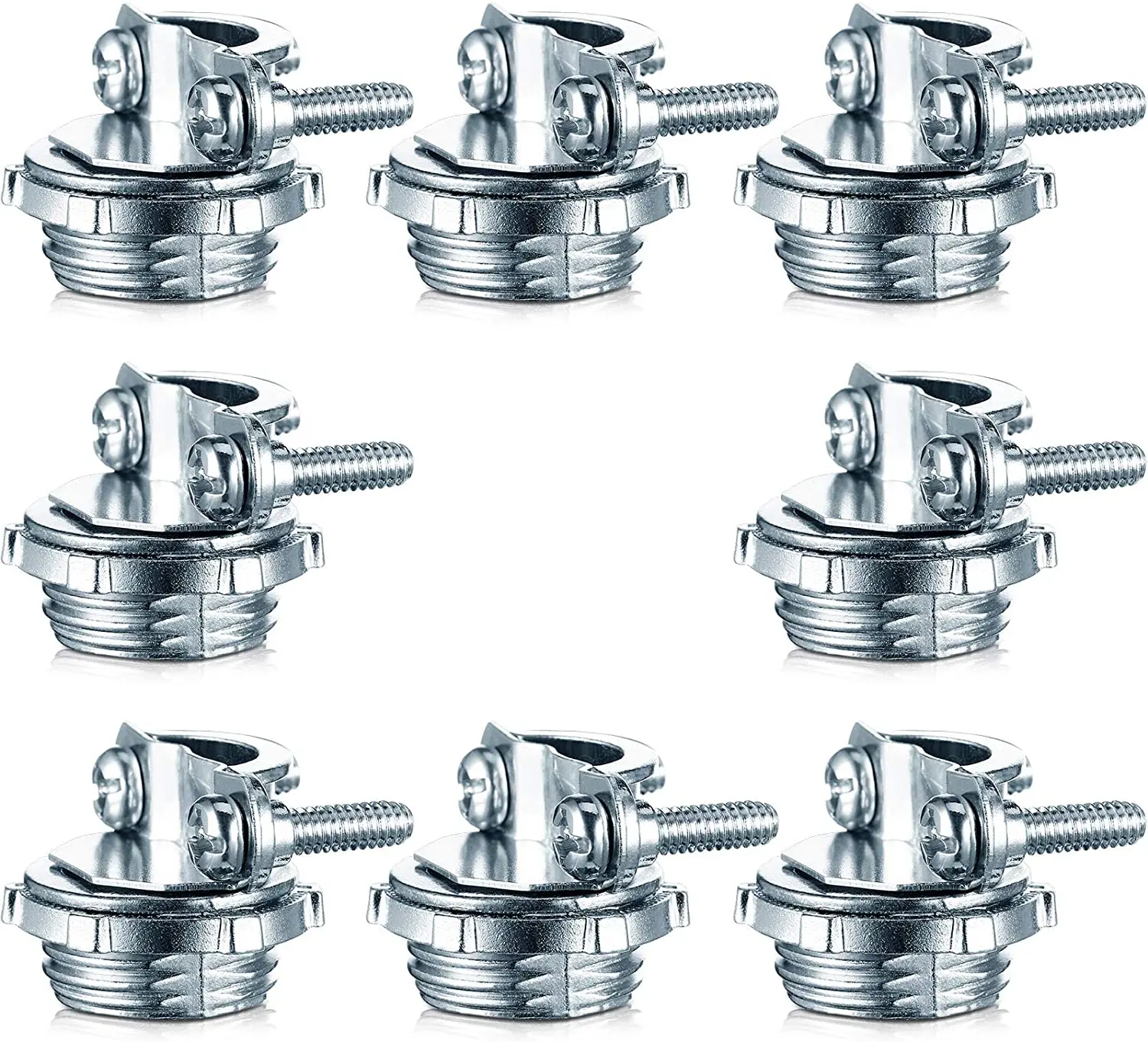 Zinc Die Cast Romex Cable Connector - BX Adapter for Power