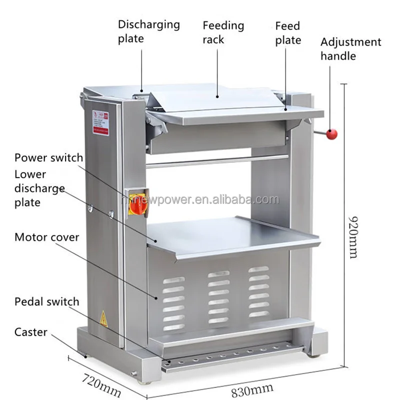 Stainless Steel Pigskin Defatter - Efficient Fat Removal