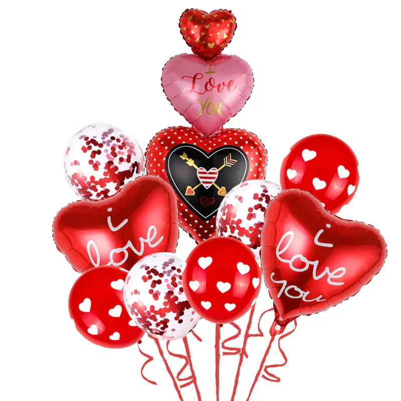Valentine's Day Balloon Bouquet - Heart Shape Kits