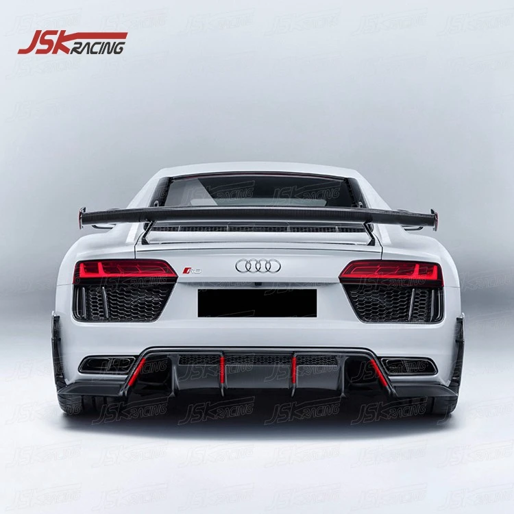 PERFORMANCE STYLE CARBON FIBER REAR SPOILER for 2016-2019 AUDI R8 V8 ...