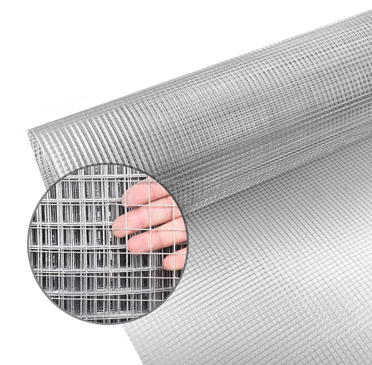 3x3 Galvanized Cattle Welded Wire Mesh Panel Steel Matting Galvanized ...