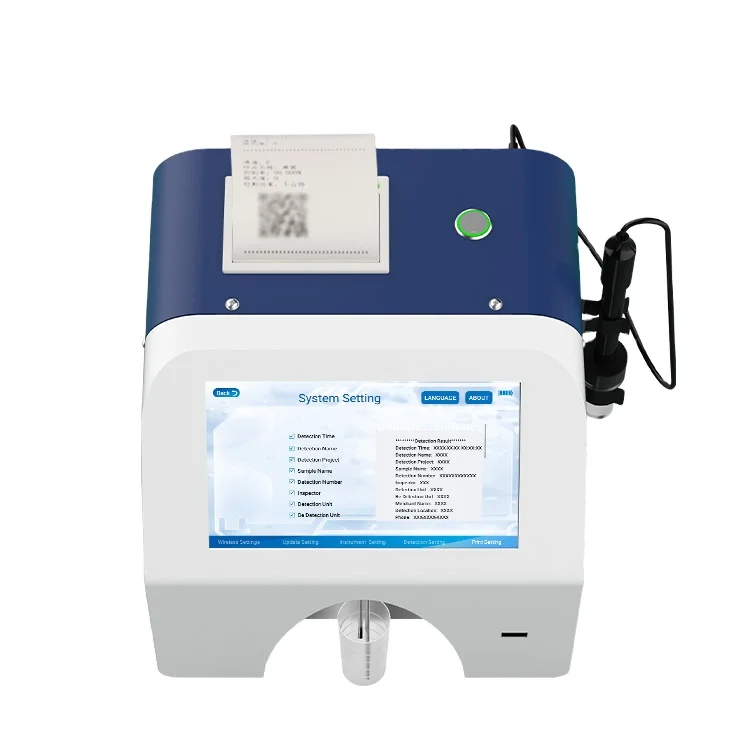 Milk analyzer Ultrasonic Automatic With Printer milk Analyzer Machine ...