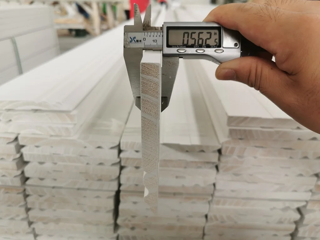 White Primed Finger Joint Pine Baseboard Wood Trim 1x2,1x4,1x6,1x8,1x10