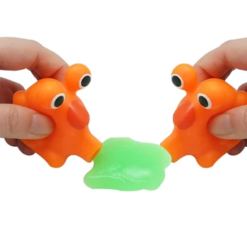 Custom Slime Monster Vomiting Kawaii Christmas Toy Tricky Anxiety Vent ...