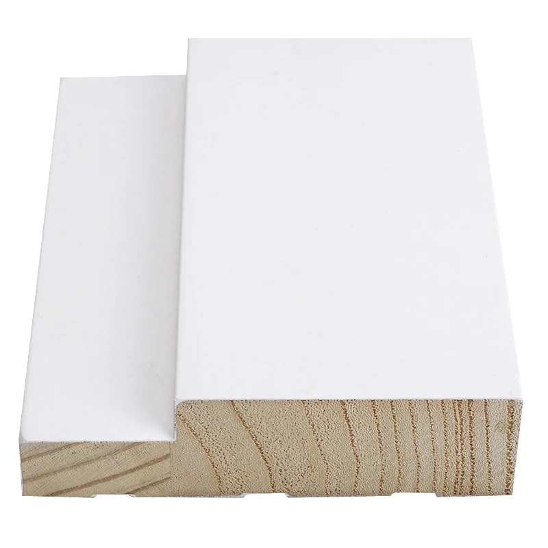 Customized Interior Door Frame Moulding Wooden White Primed Door Jambs ...