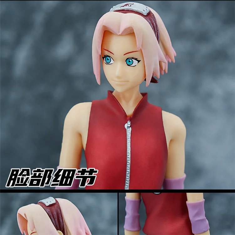 26cm Anime Narutos Konoha Haruno Sakura Action Figures Model Toys - Buy ...