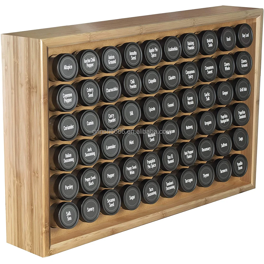 2021 Single Spices Cube Spice Containers - Modern Storage