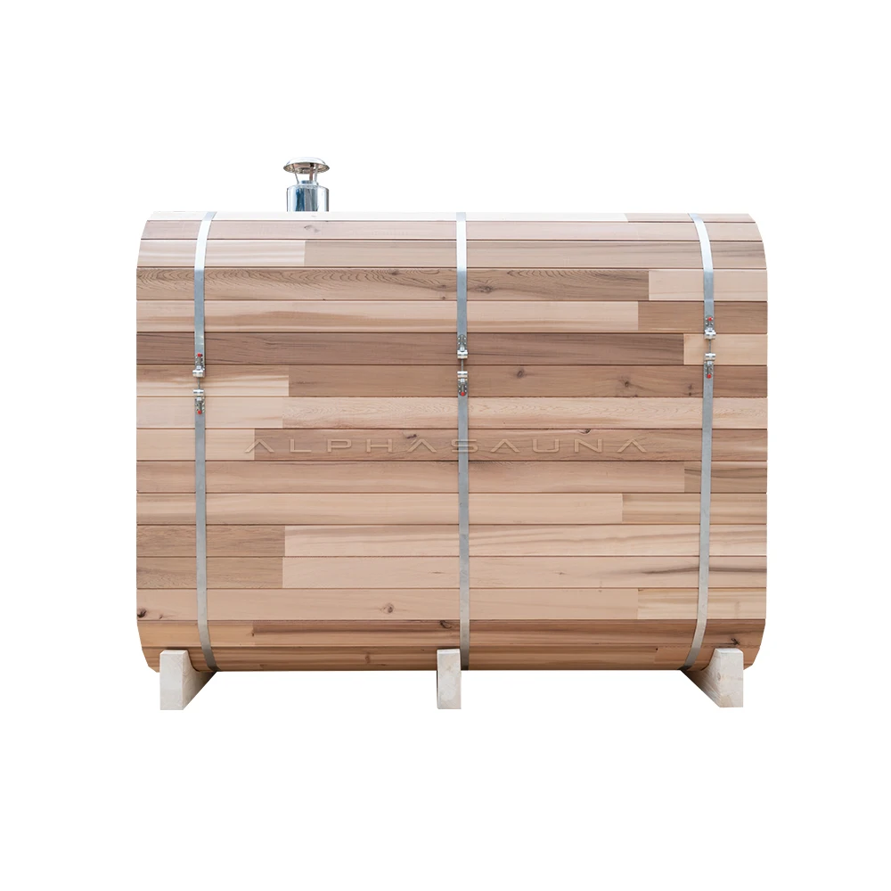 Outdoor Wood Fire Traditional Wet Dry Sauna 4 Person Small Sauna Wooden ...