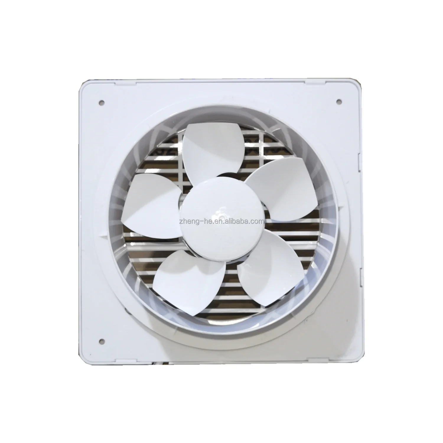 Window Mounted Air Suction Extraction Exhaust Fan with Light