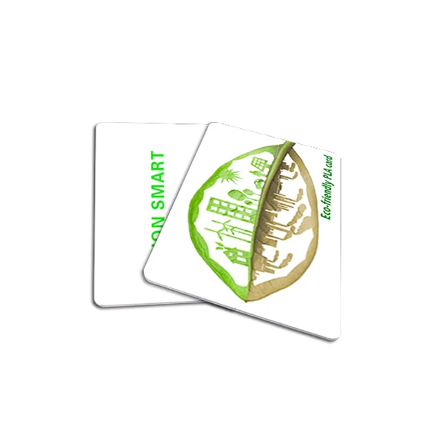 Sustainable Pla Polylactic Acid Card Nxp Ntag 216 Nfc Mifare Desfire ...