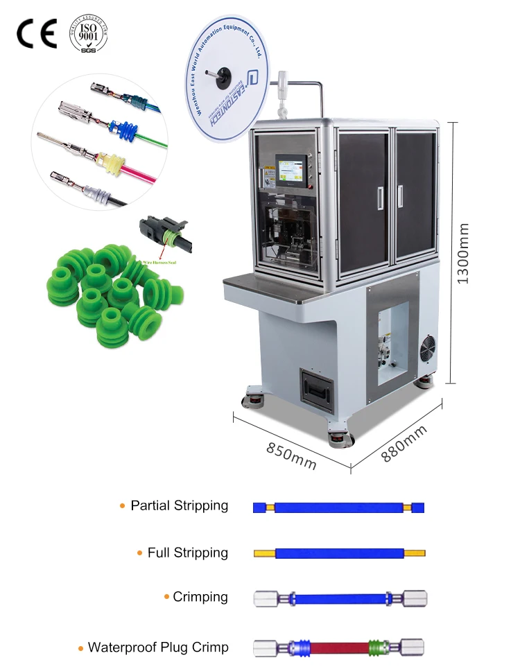 Ew-5030 Cable Tool Crimping Machine Terminal Waterproof Lug Inserting ...