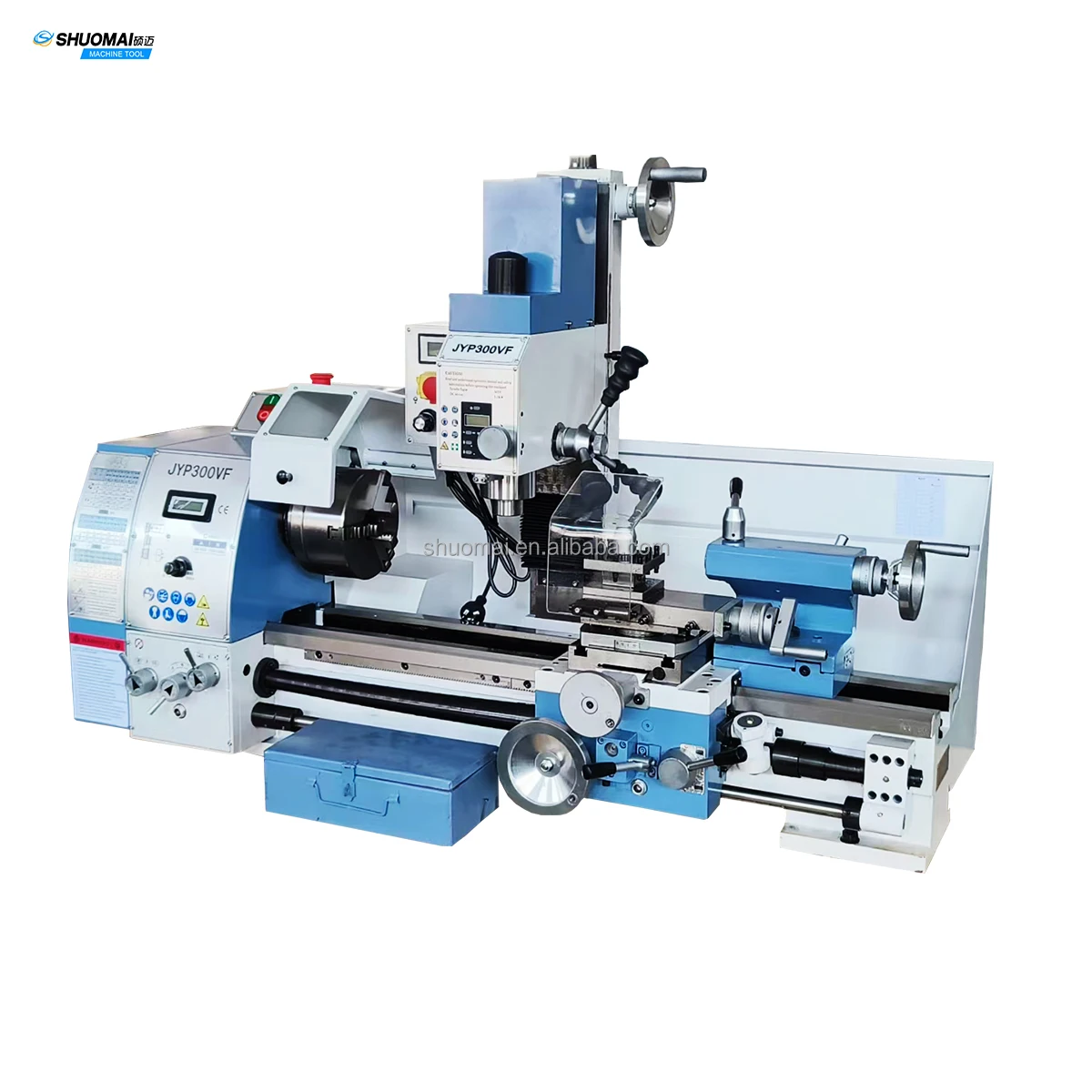 JYP300VF PRO Home Use Multifunctional Combined 3in1 Mini Lathe