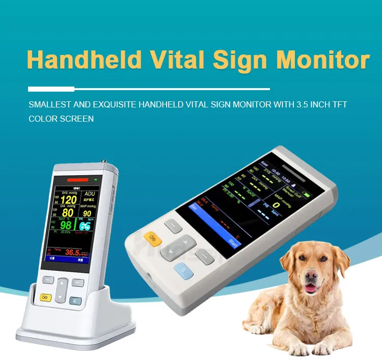Portable Vet Vital Signs Monitor - Reliable Pulse Oximeters