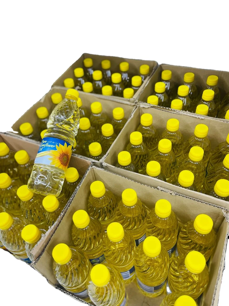 Refined Edible Sunflower Oil Origin 1l 2l 3l 5l To 25l Yellow Liza Top ...