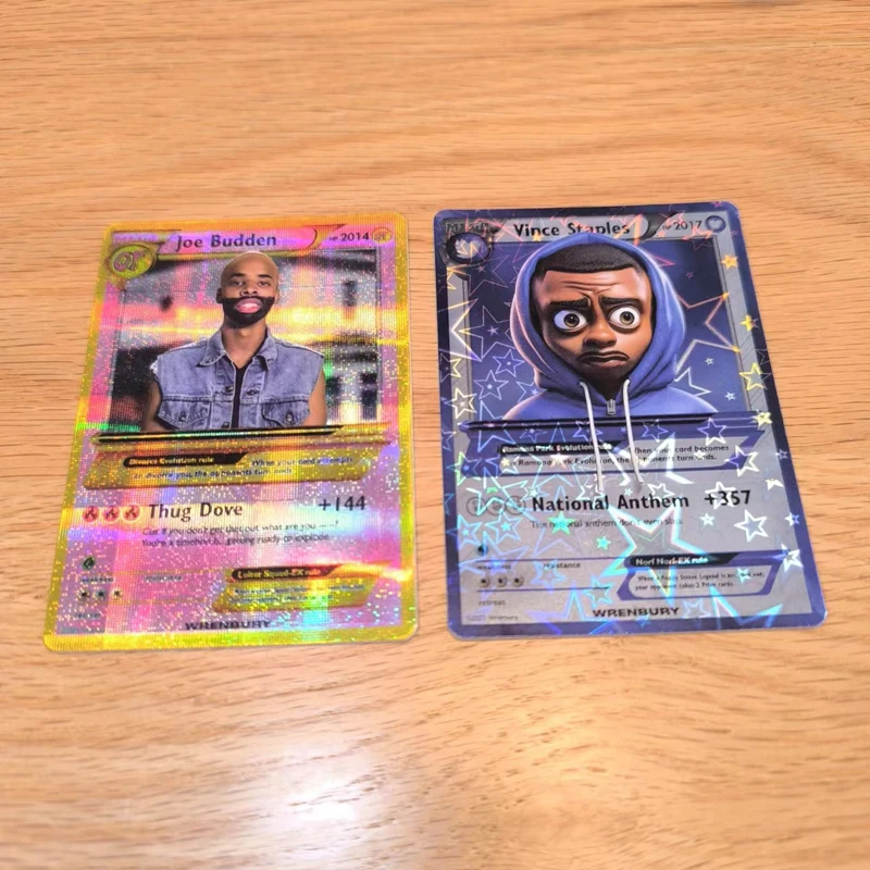 Foil Trading Cards Maker Custom Holographic Cards Printing Collection ...