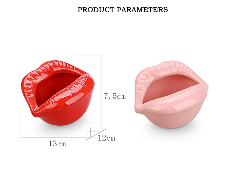 Redeco New Design Creative Ashtray - Big Lips Ashtray