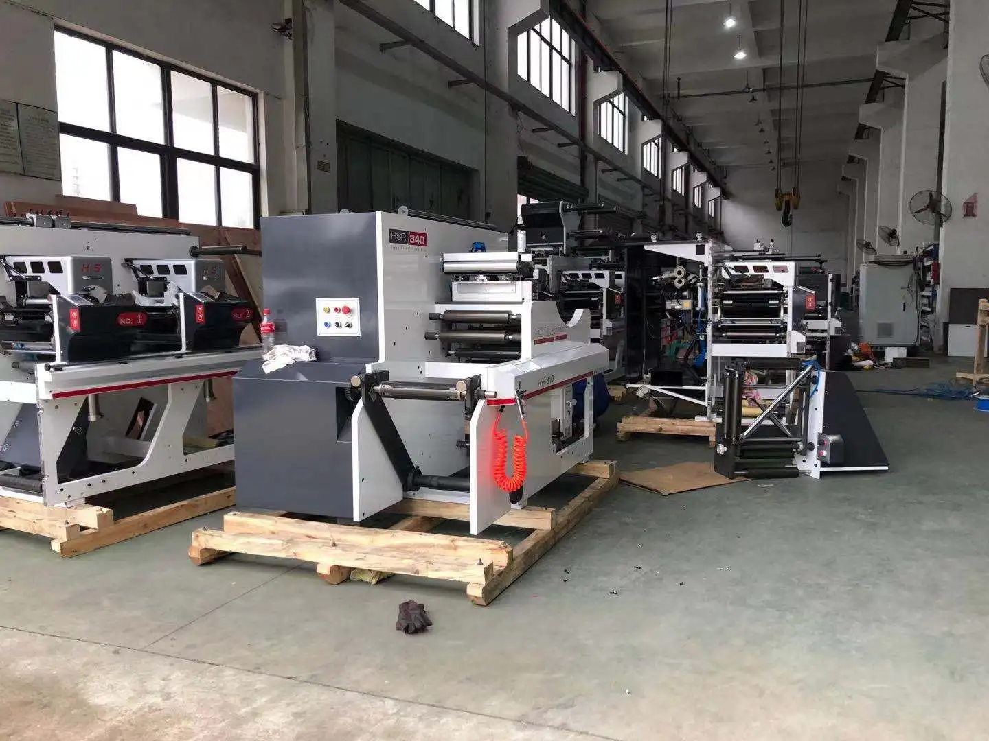 Flexo UV Sticker Label Flexographic Printing Machine