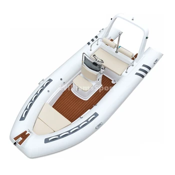 16ft Rib480 Ce Certified Fiberglass Hull Hypalon/pvc Rigid Bottom ...