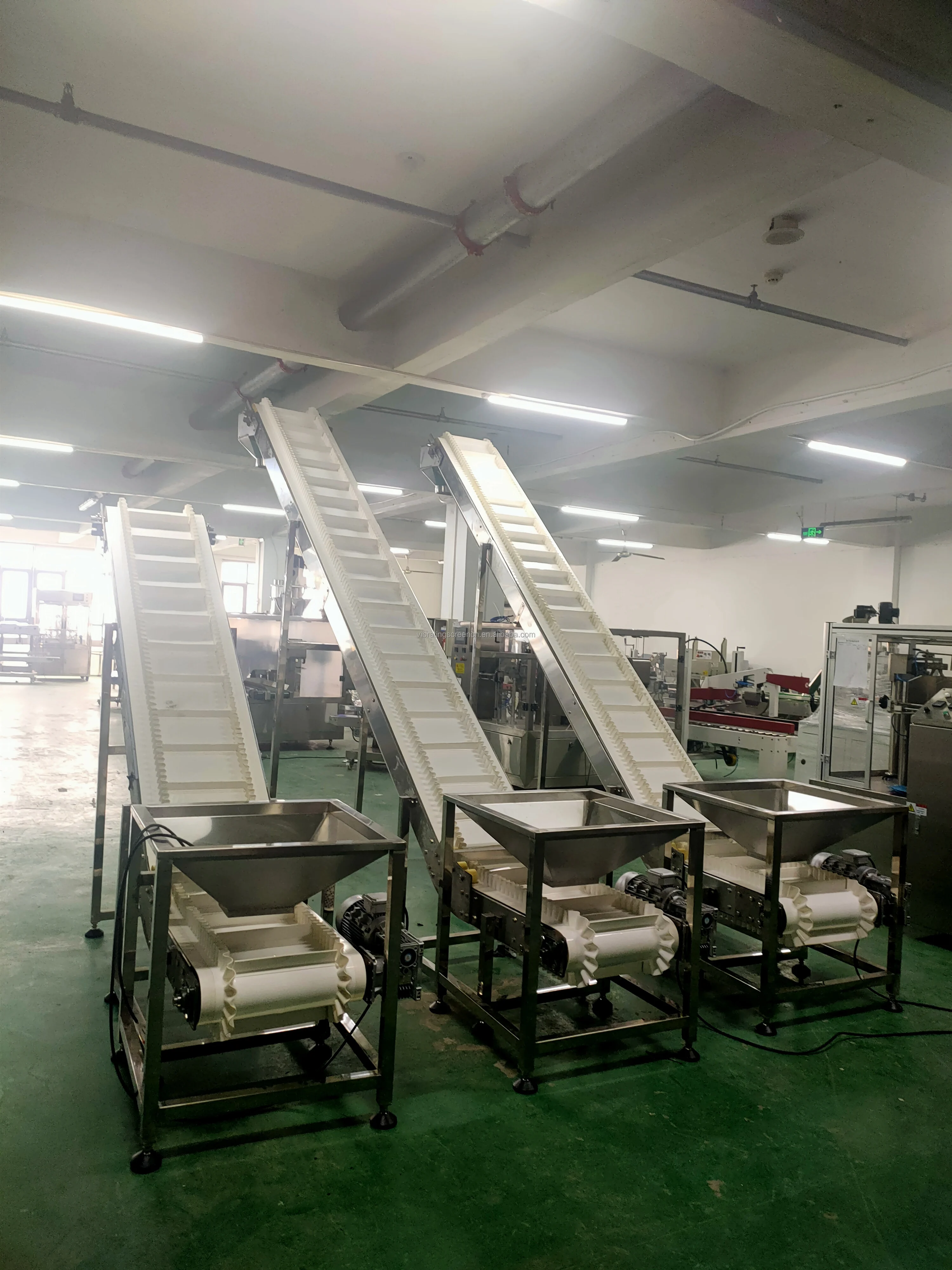 Custom Incline Angle Belt Conveyor/dip Angle Conveyor Belt - Buy ...