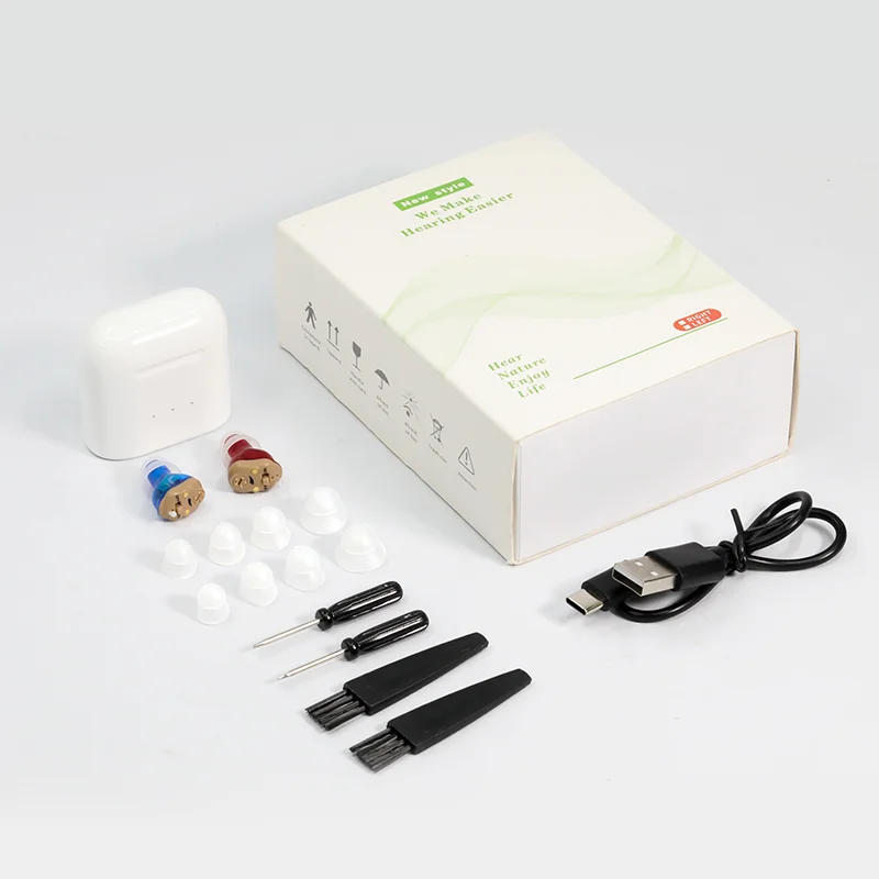 Ear Machine Mini Invisible Hearing Aids Price List Rechargeable Deaf ...