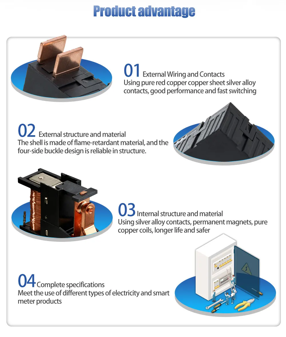 Meishuo MLC 90A DC9V Latching Relays Miniature 24V Power Relay PCB New ...
