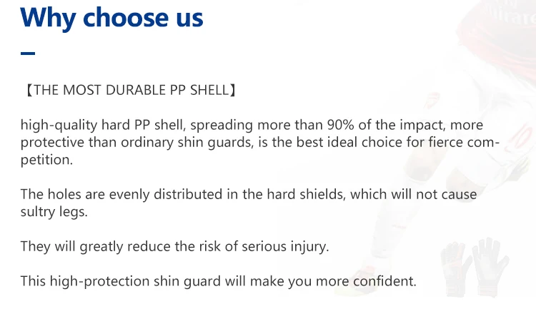 Customizable Soccer Shin Guards - Durable & Professional Protection