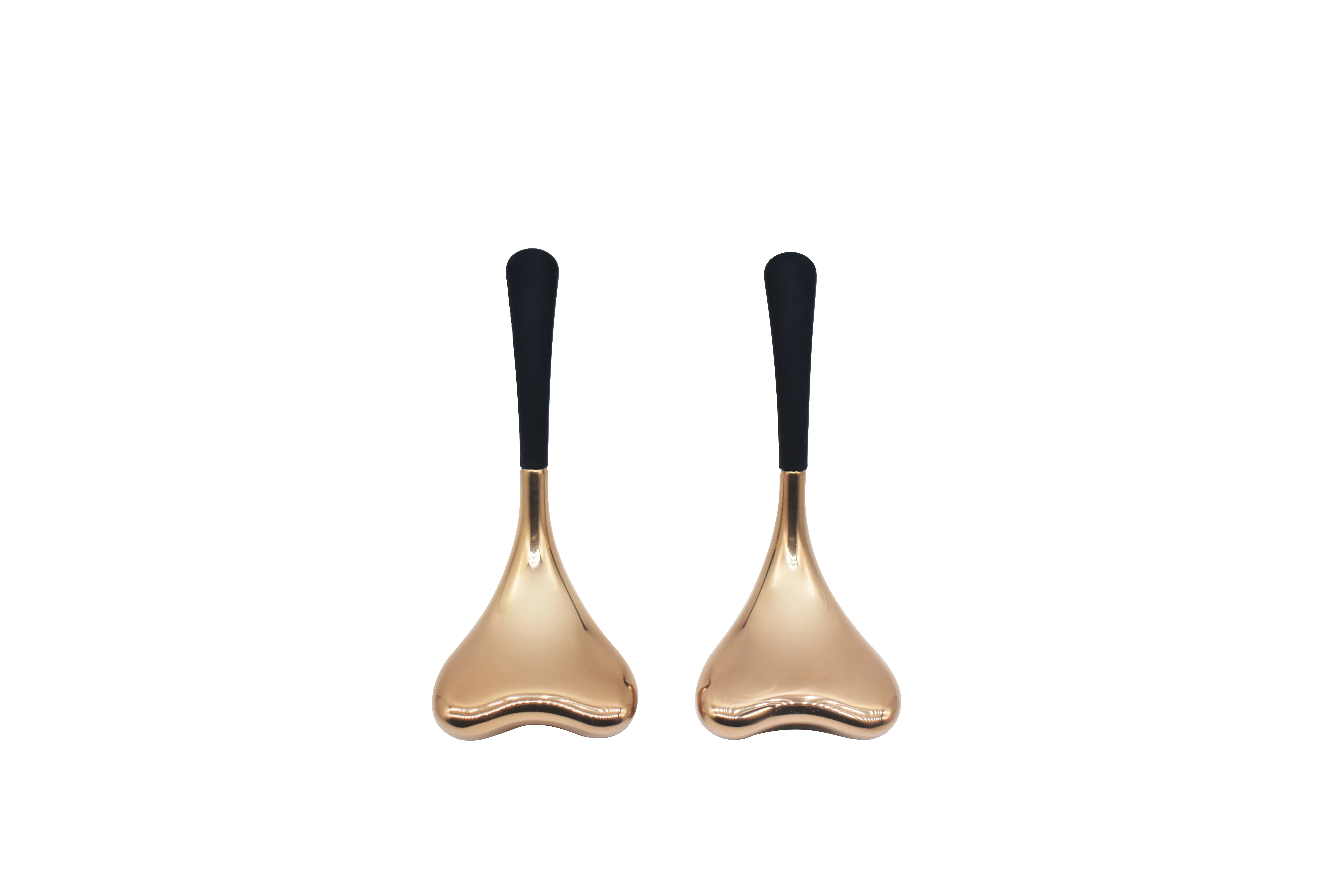 Magic Rose Gold Handheld Facial Ice Cryo Freeze Tools Cooling Cold ...