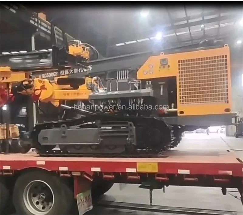 Hydraulic Pile Open-air Kg500gf Photovoltaic Drilling Machine Hole Down ...