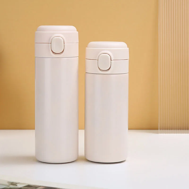 Classical Most Popular Drinking Water Bottle 320ml 420ml Temperature Display Solid Color ...