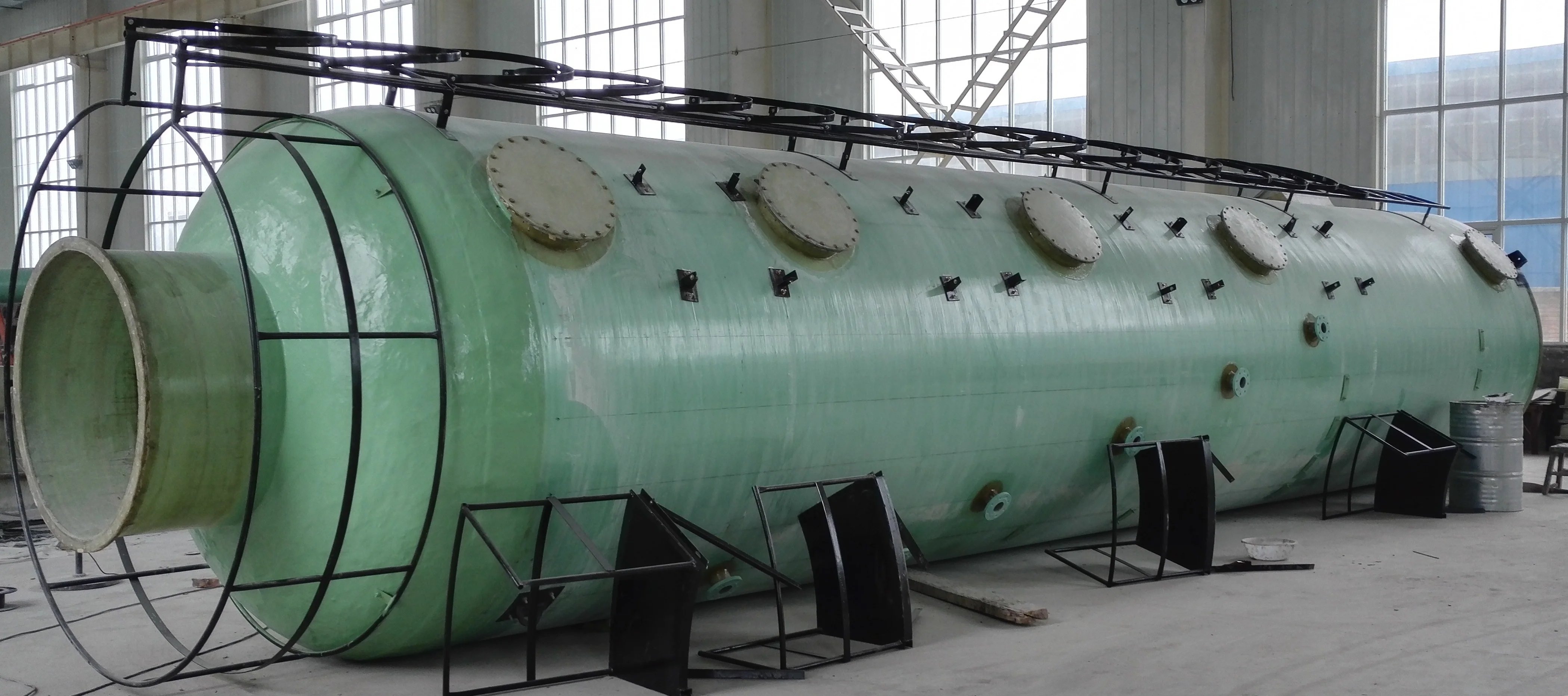 Industrial Gas Scrubber Wet Dust Collector Waste Gas Adsorption Column ...