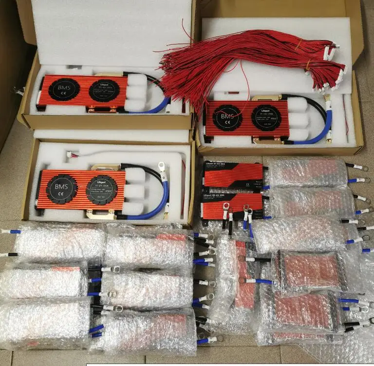 500a Big Ampere Smart Bms 12v With Blue Tooth And Fan For Golf Cart ...