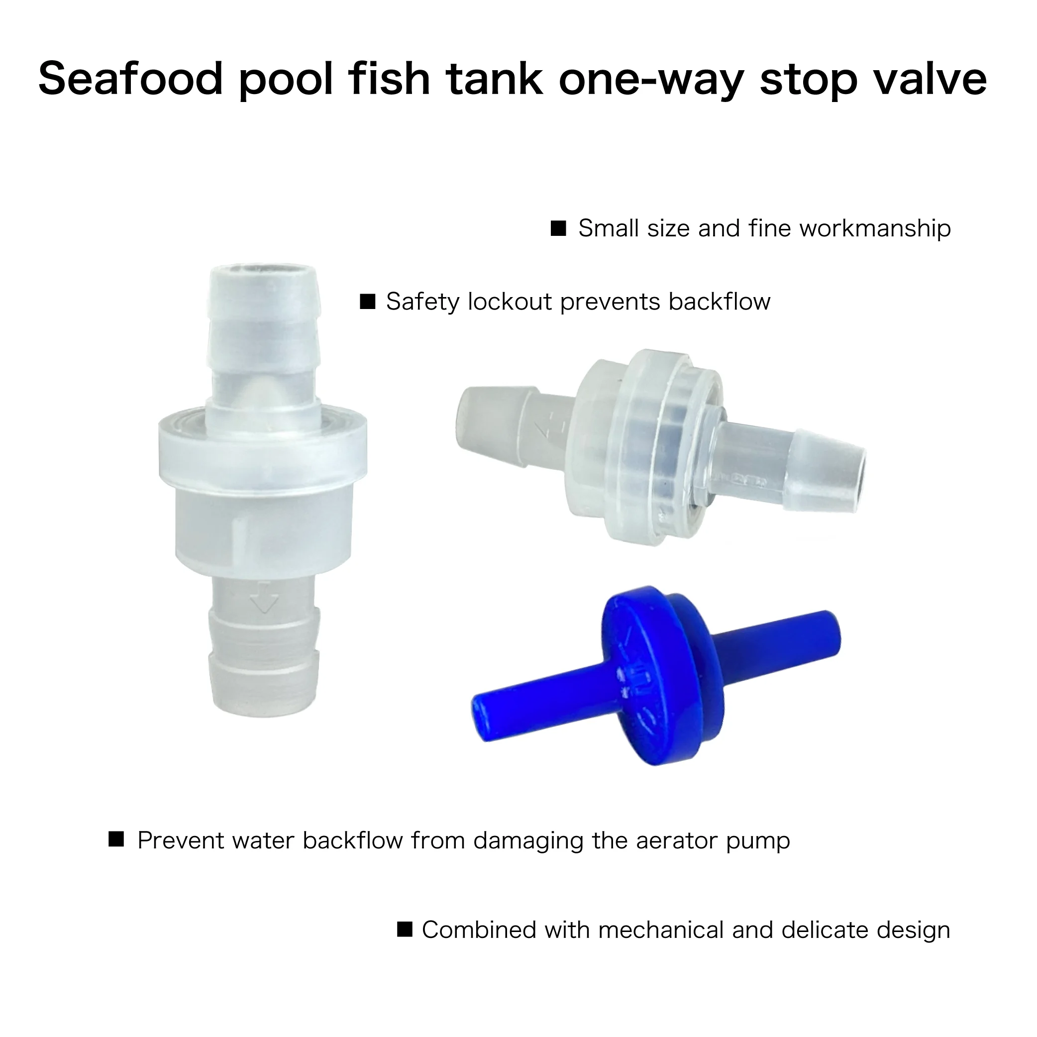 Small Plastic Check Valve Eco-Friendly 220V Durable Oxygen Pump Gas ...