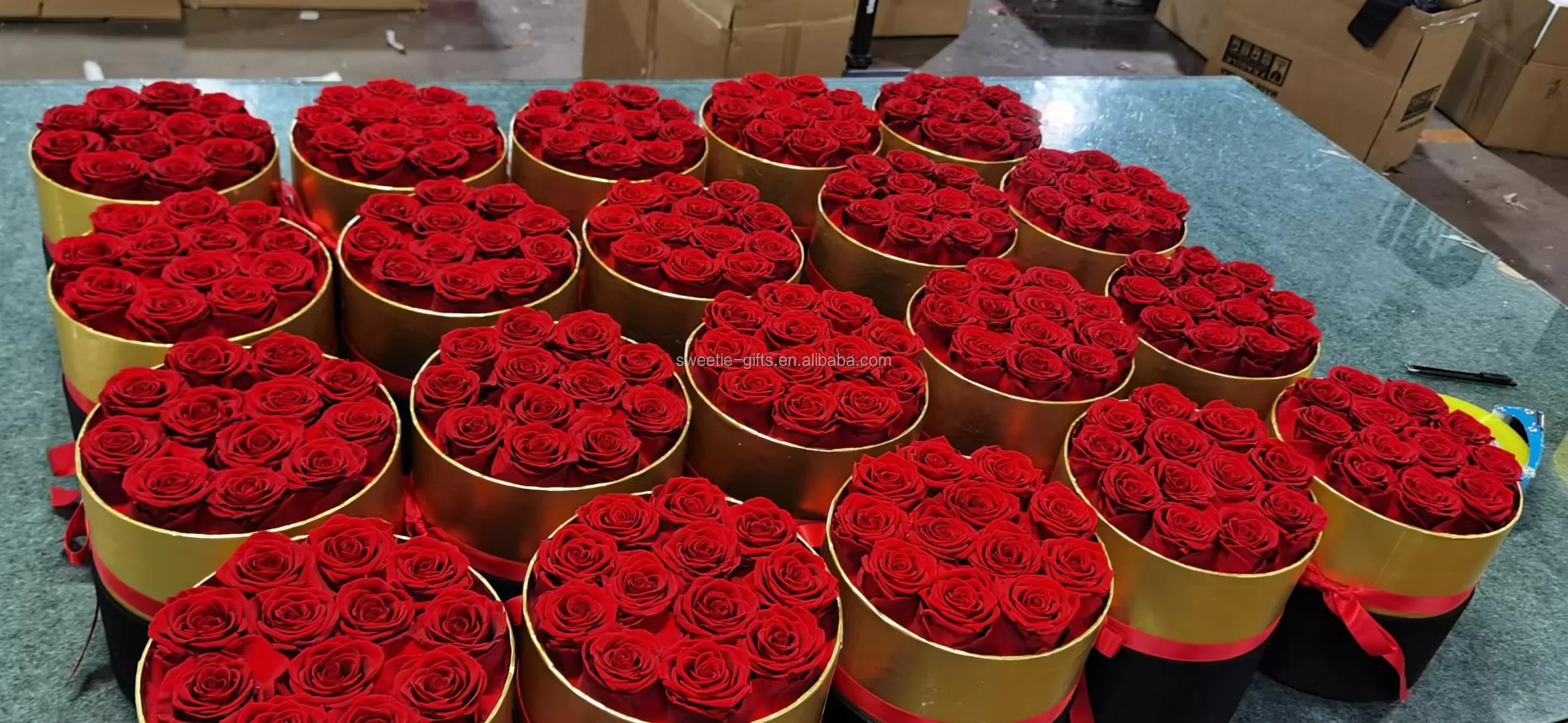 Infinity Forever Preserved Flower Box for Special Day Gifts Immortal ...