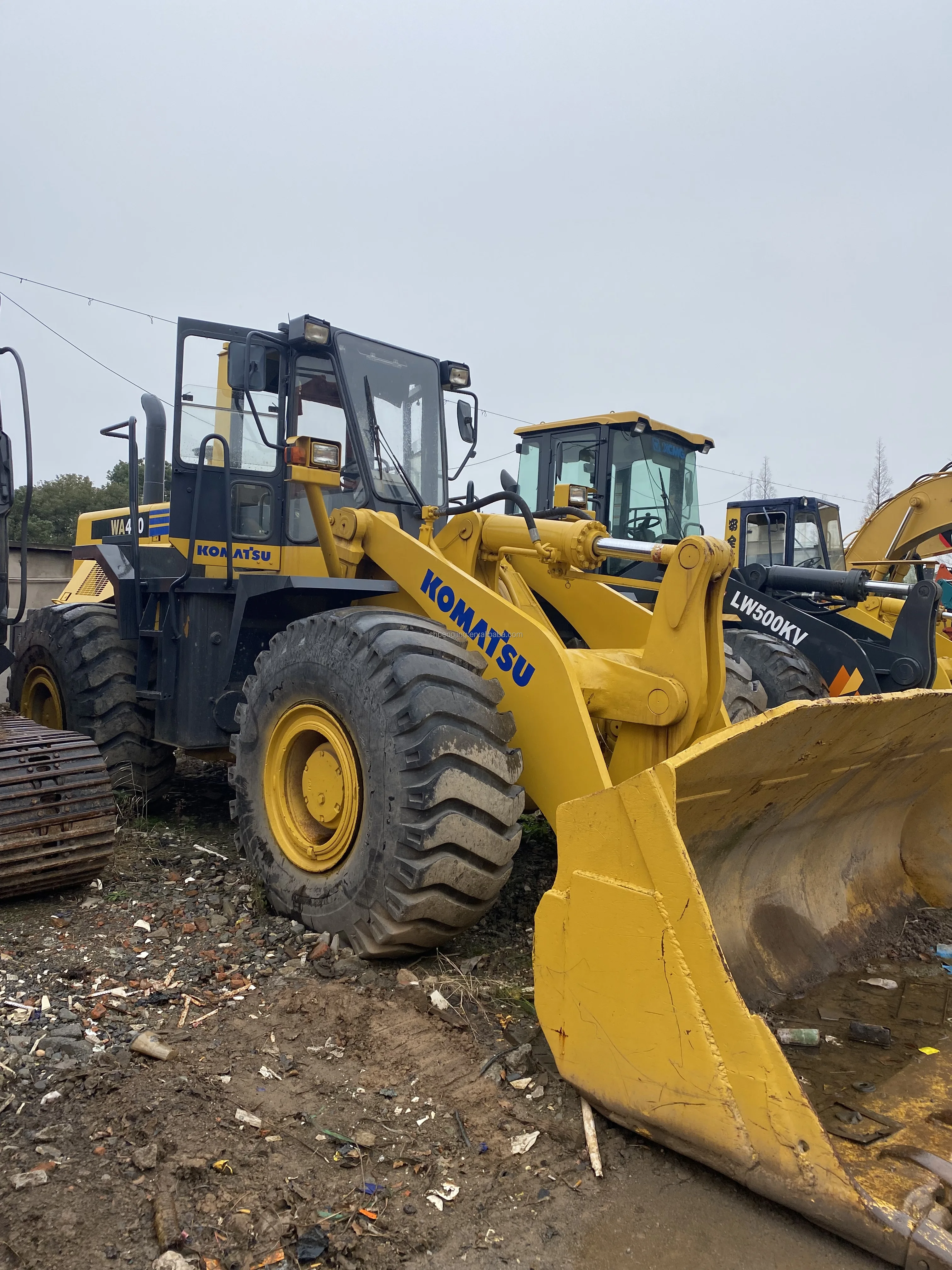Japan Used Backhoe Loaders Komatsu Wa470 For Sale In Stock /24ton Heavy ...