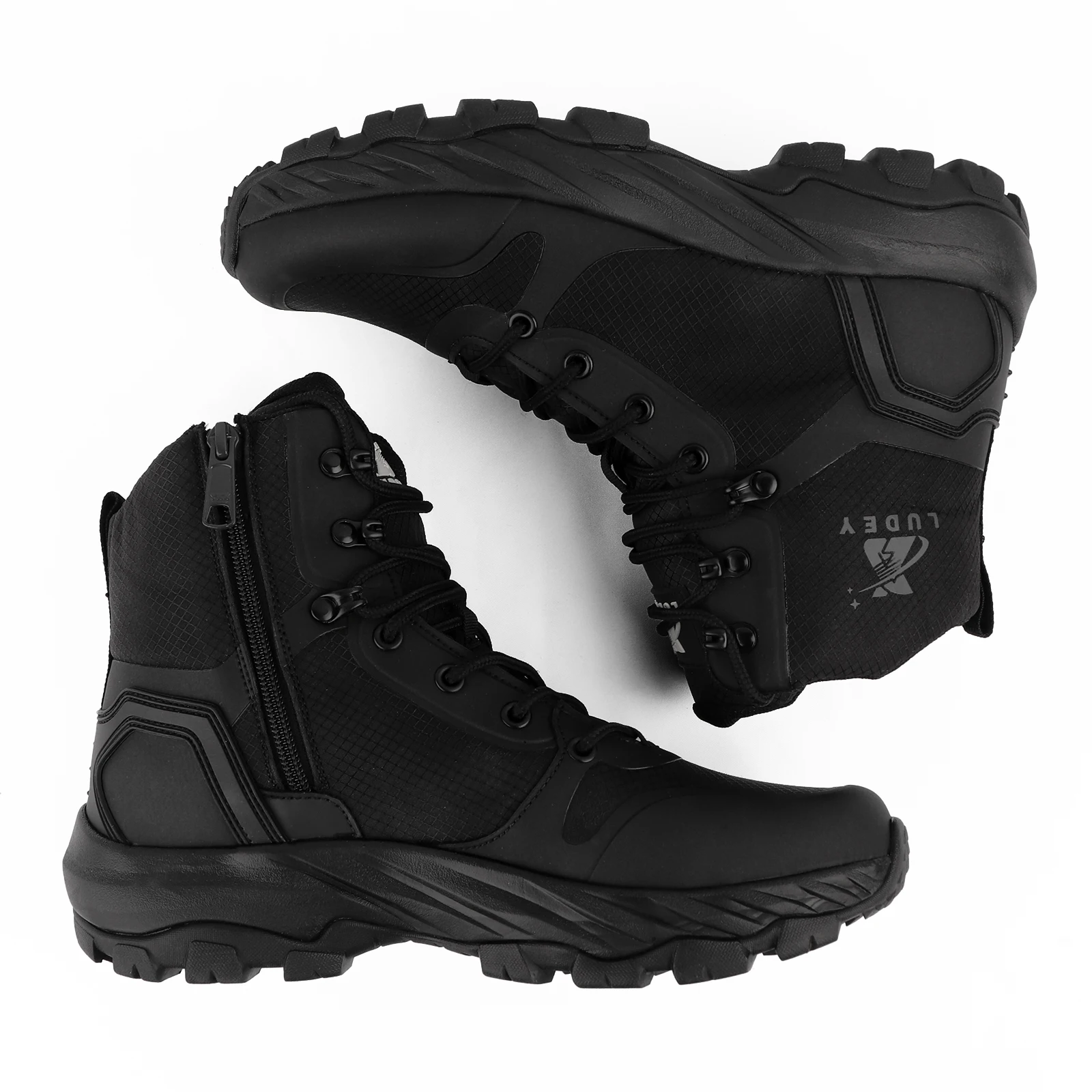 B501 New Men's Sports Hiking Boots Outdoor High-top Desert Tactical ...