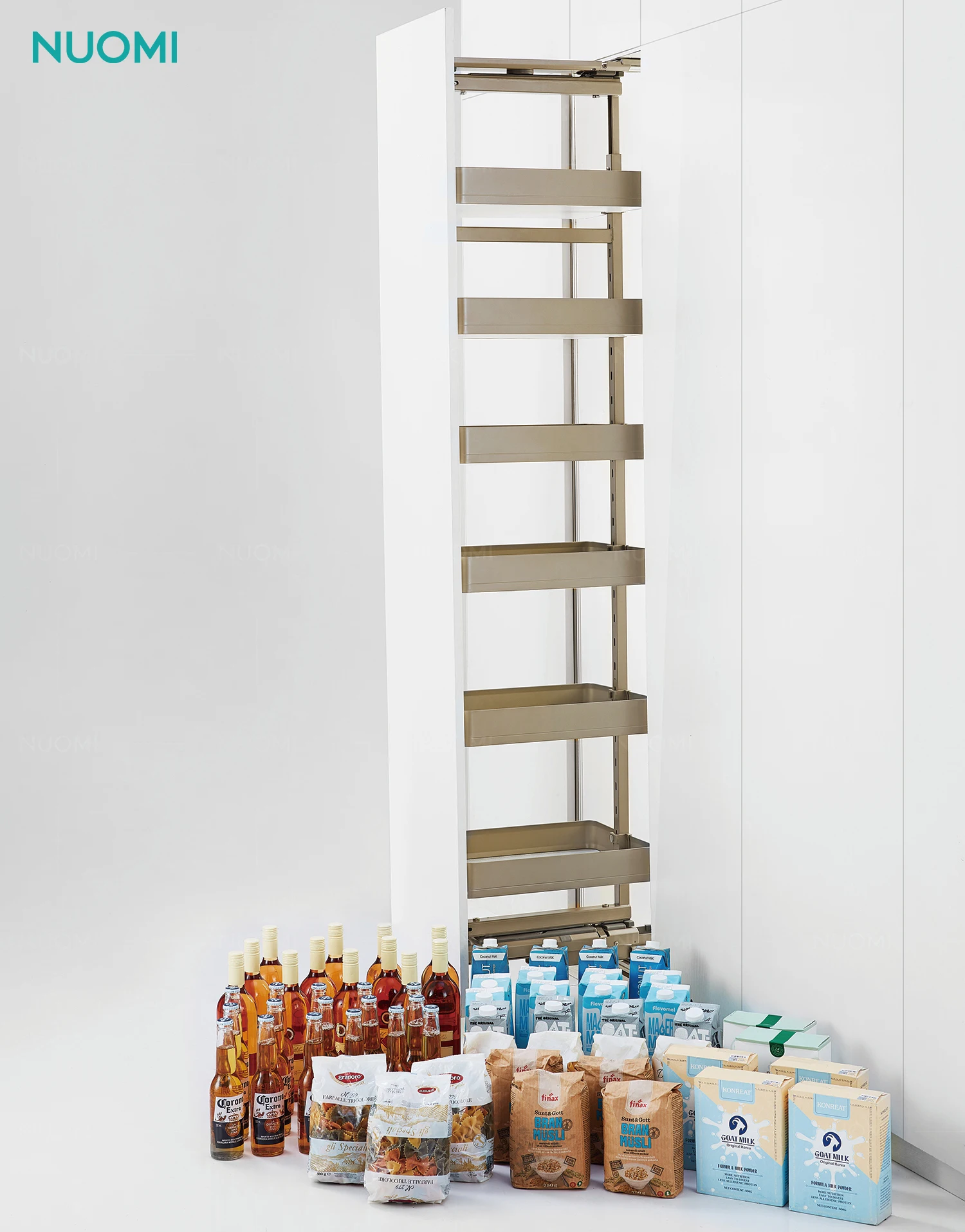 NUOMI Kitchen Pull Out Pantry Unit - Efficient Storage