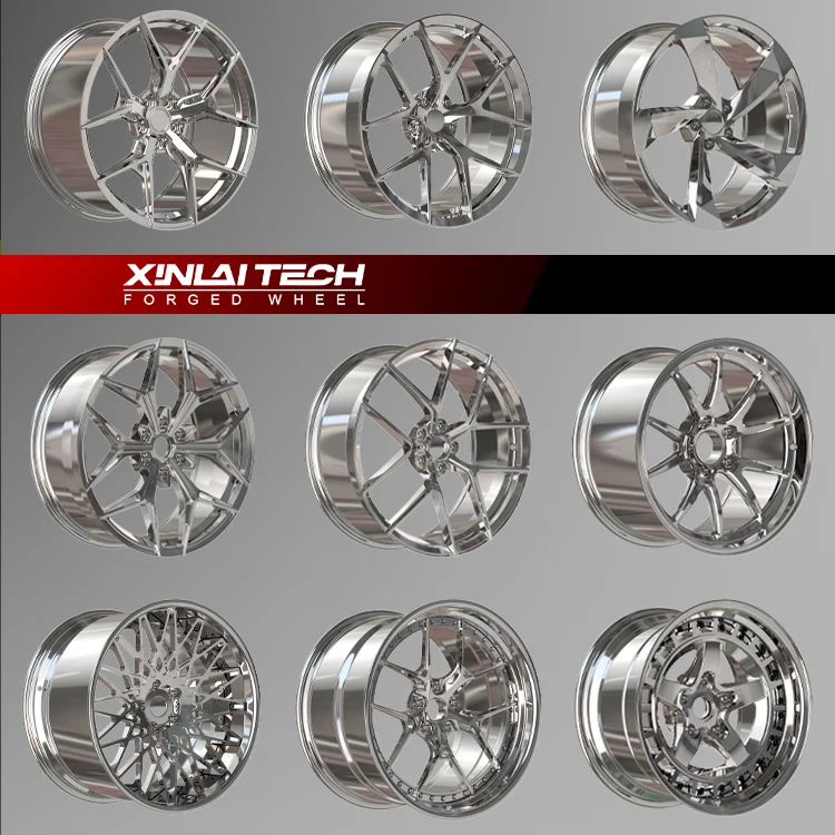 XL Custom Deep Concave 17-22 Inch 5x100 5x114.3 5x112 5x120 5x127 ...